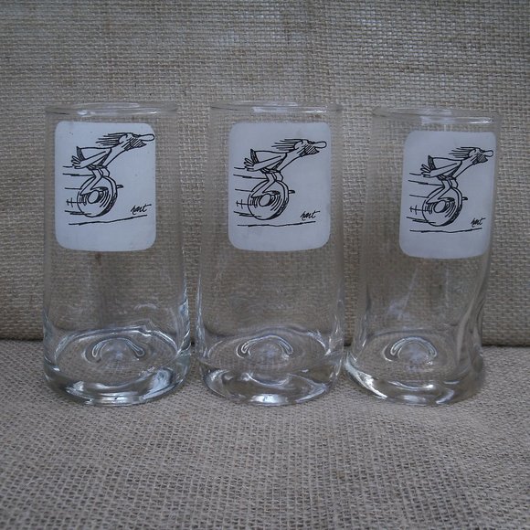 Vintage | Dining | Vintage Bc Comic Thor Character Glasses Set Of 3 ...